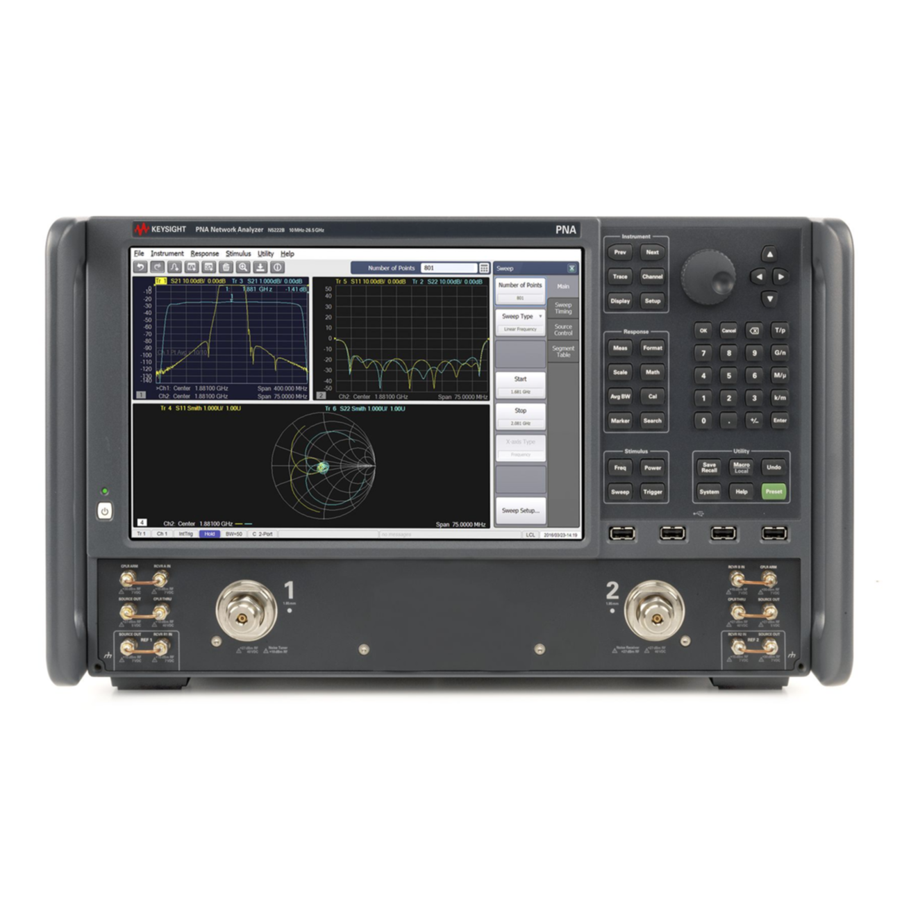 矢量网络分析仪 N5224B|香港科技大学（广州）大型仪器共享管理平台